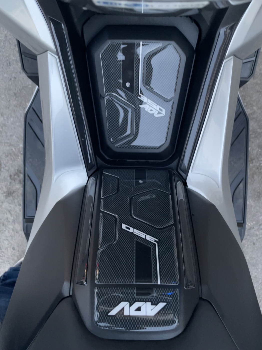 Honda ADV 350 2021 KIT domed pads Αυτοκόλλητες ετικέτες 3D Σμάλτου ...